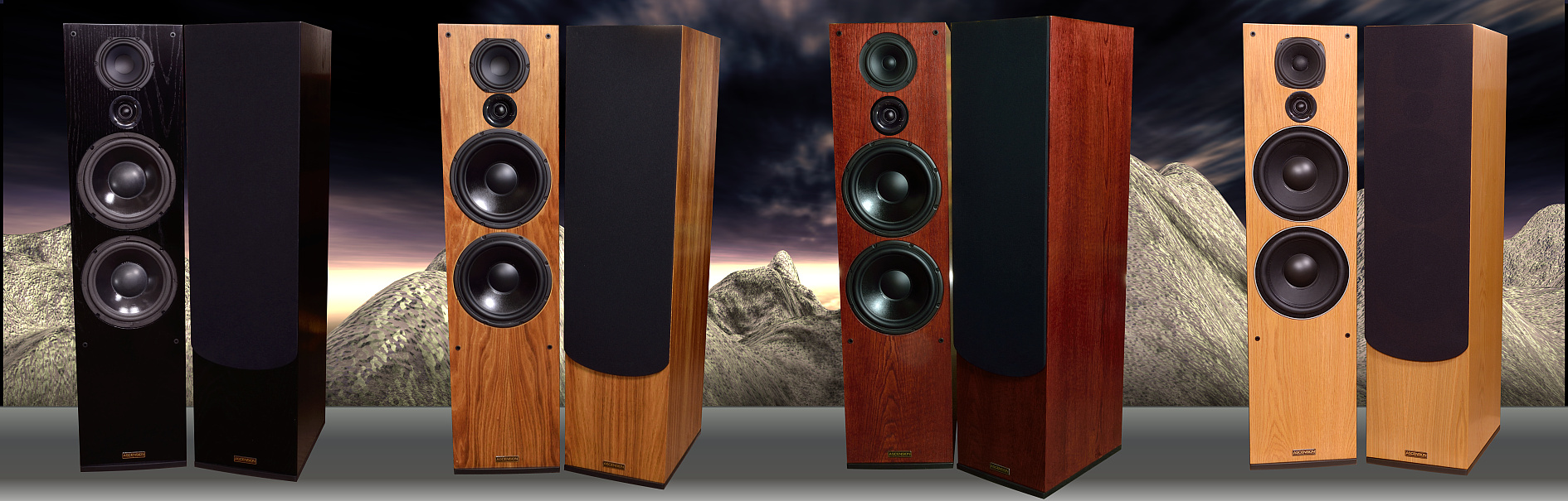 Timberwolf Series - Double woofer floorstanders